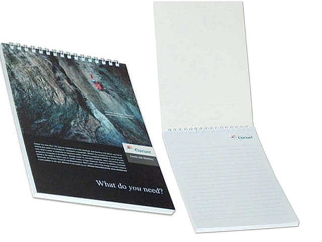 A4 Top Spiral Notepad - BLK 12 - Promo Forever