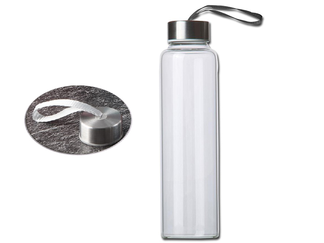 Glass Flask with Metal Lid ( 1000 ml) – CU 2702 - Promo Forever